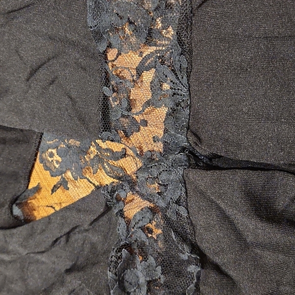 Valentino roma | Sweaters | Valentino Roma Black Knit Sweater With Lace ...